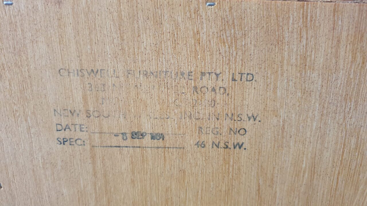 Retro Bedside Tables Drawers CHISWELL - Hilton and Main