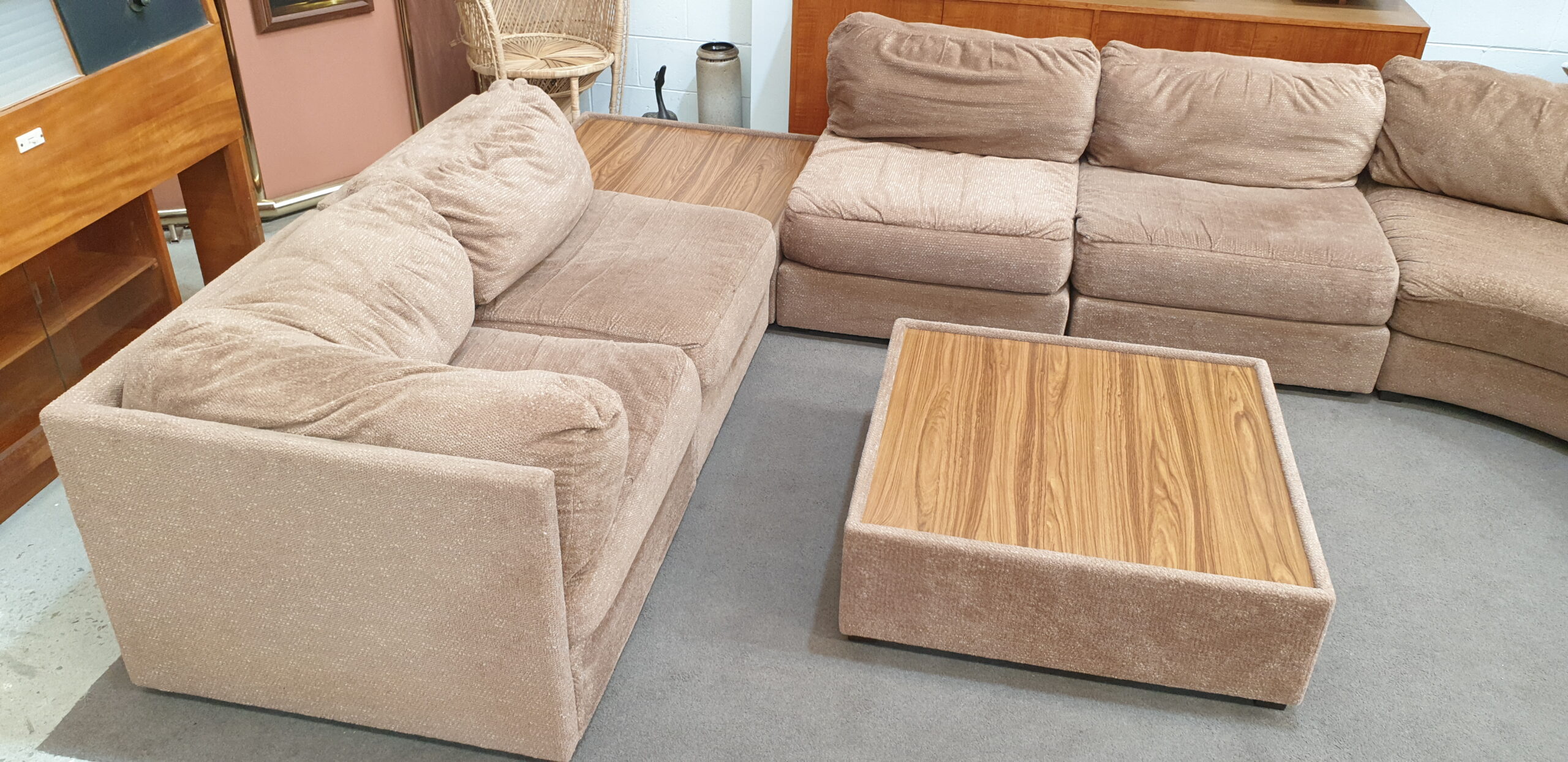 Retro Modular Sectional Lounge Couch Sofa FLER - Hilton and Main